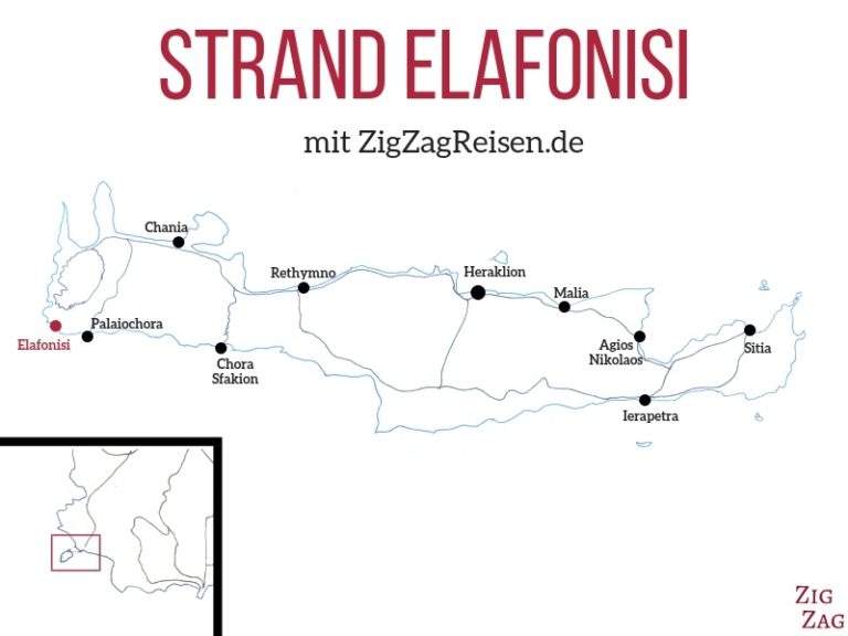 Rosa Strand Elafonisi (Kreta) - Reisetipps + Fotos